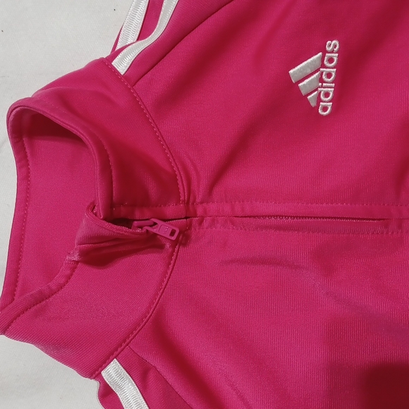 adidas | Matching Sets | Adidas Hot Pink Zip Up | Poshmark